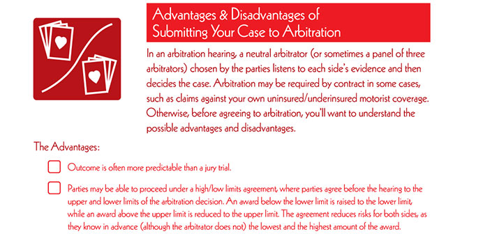 Advantages & Disadvantages Of Submitting Your Case To Arbitration ... Advantages & Disadvantages Of Submitting Your Case To Arbitration ...