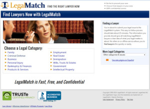 LegalMatch.com Delivers a 4-to-1 Return for this Criminal & Injury Solo ...